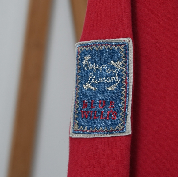 Blue Willi's | Jackets & Coats | Blue Willis Bell Sleeve Sweatshirt ...